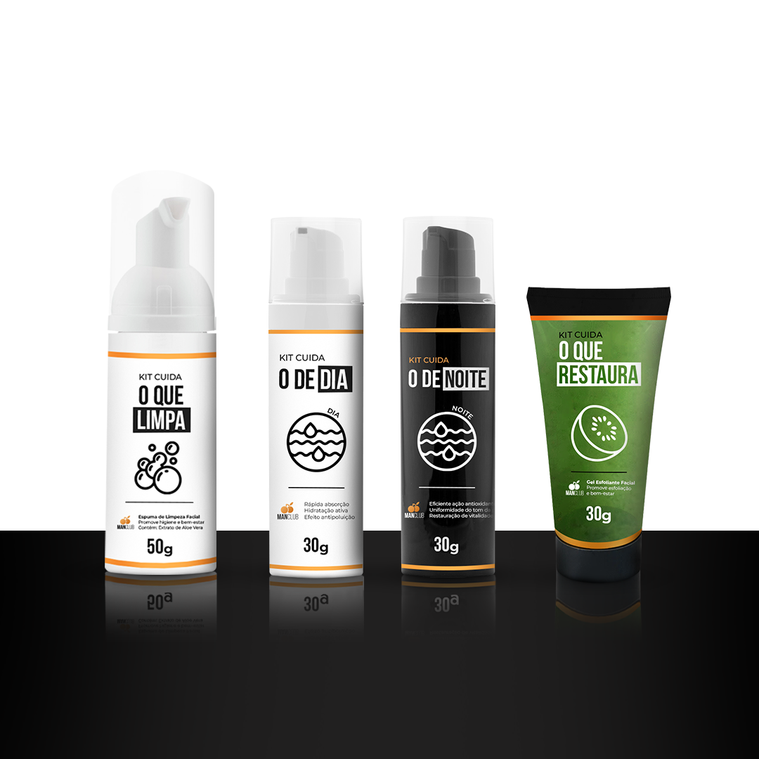 Kit Cuida - Skin Care da ManClub - Cuidado Facial Masculino – Site ...